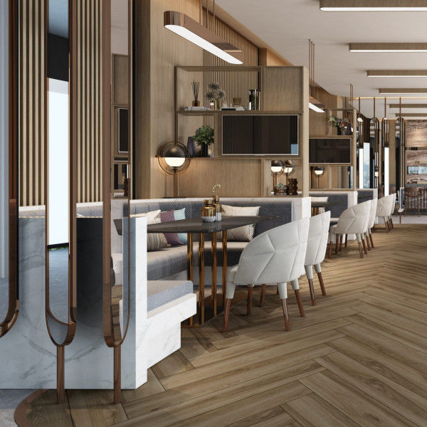 Floor Wall Glazed Porcelain Tile 5 Years Of Long Lasting Performance