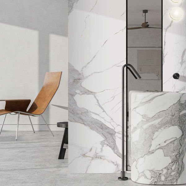 Porcelain Glazed Wall Floor Tiles Non Rectified Glossy Finish Variety ...