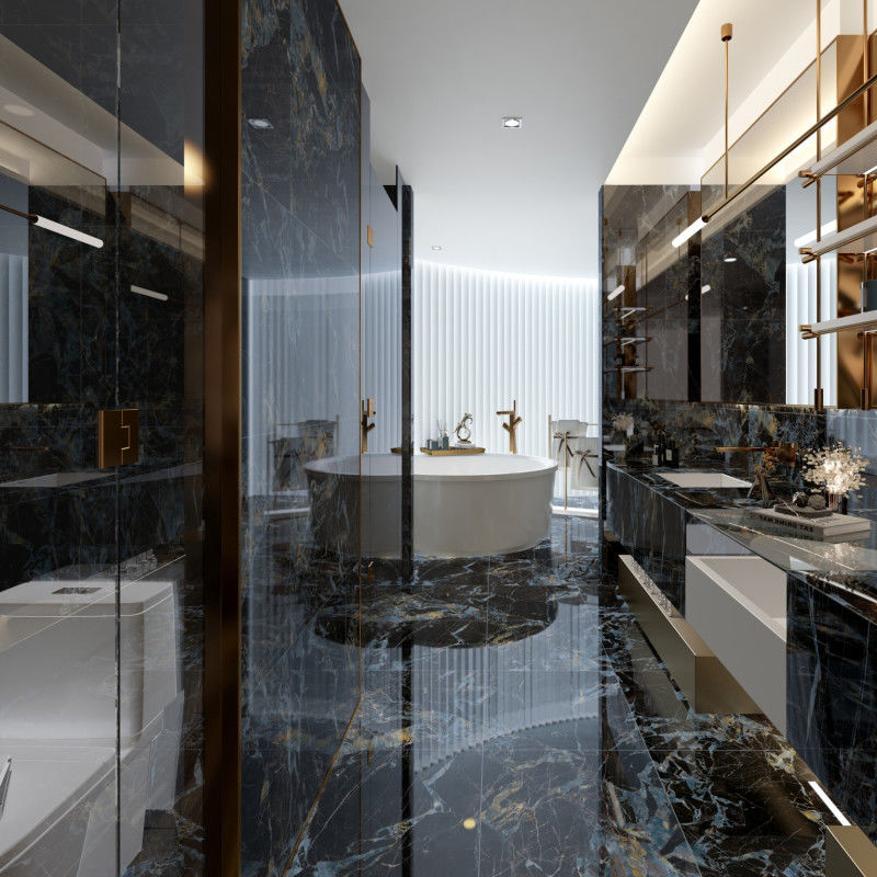 Rectified Edge Glazed Porcelain Tile PEI Rating 4 for Floor/Wall ...