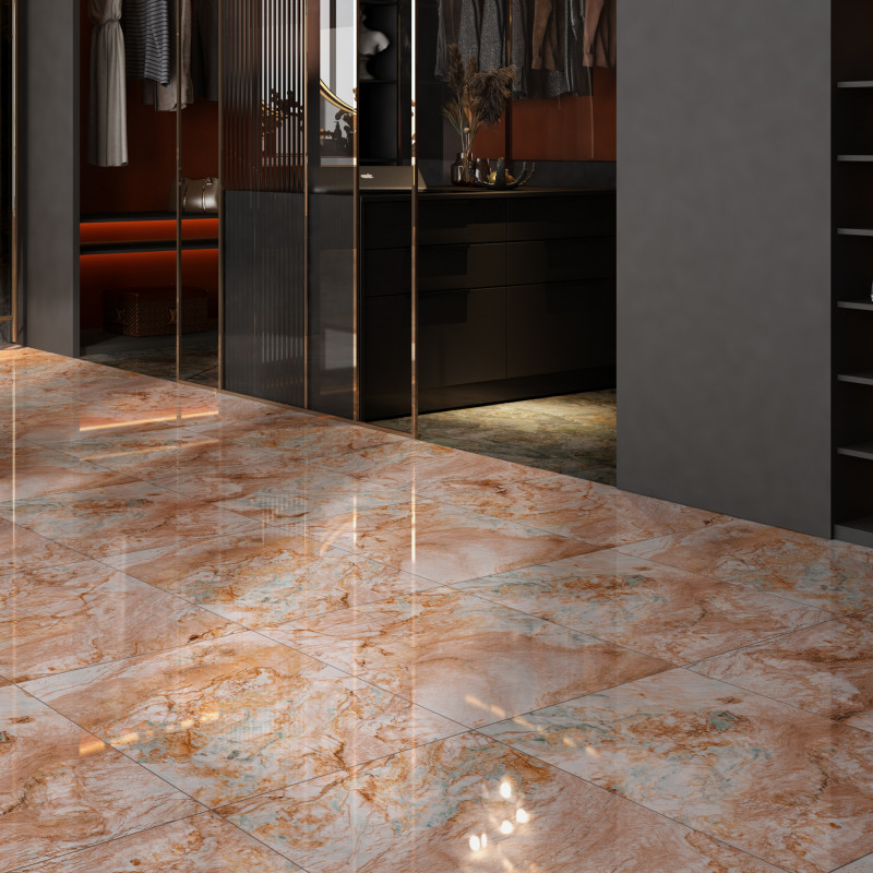 Residential/Commercial Glazed Porcelain Tile with 0.05% Water ...